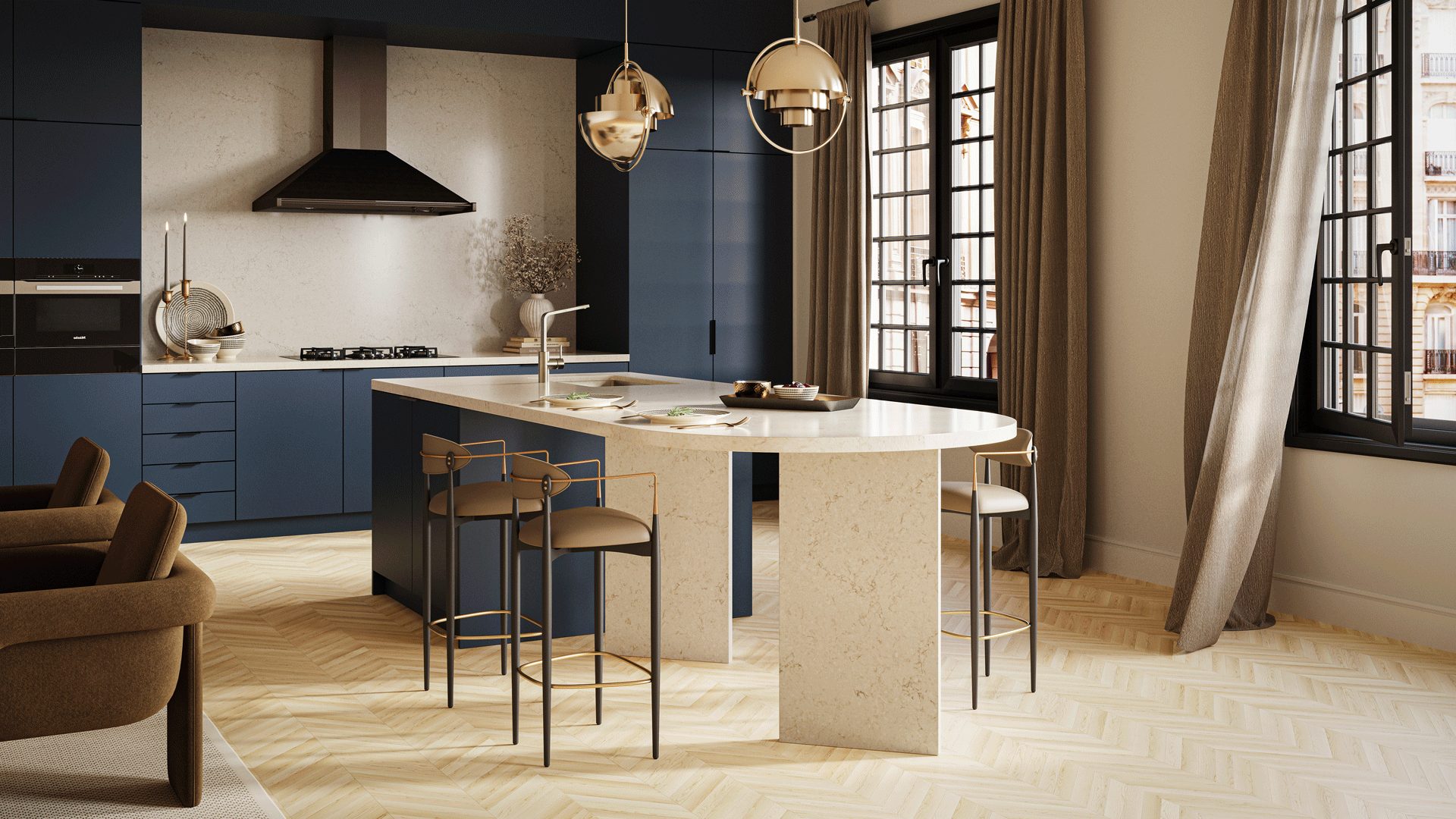 Caesarstone UK launches new worktop colourway: 5212 Taj Royale ...