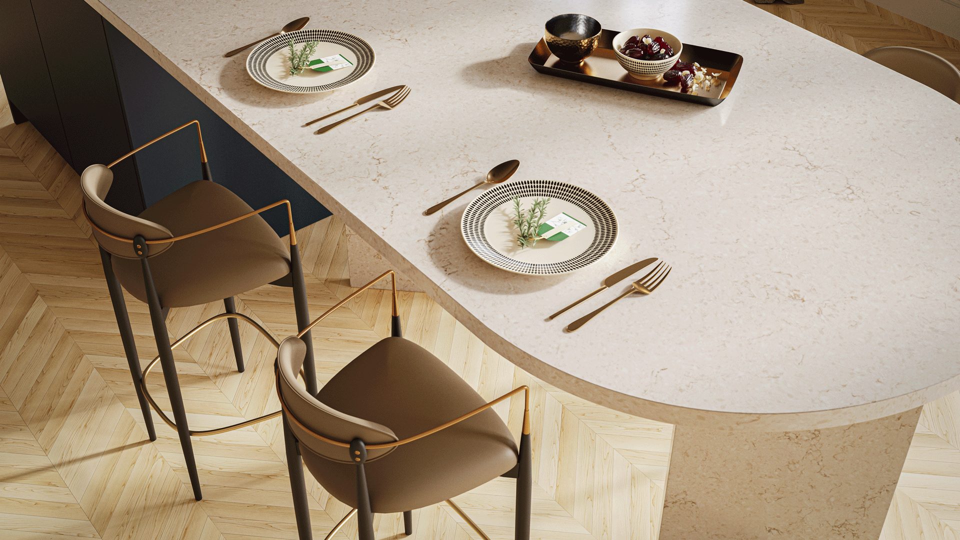 Caesarstone UK launches new worktop colourway: 5212 Taj Royale ...