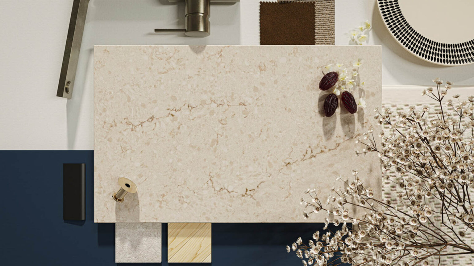Caesarstone UK launches new worktop colourway: 5212 Taj Royale ...