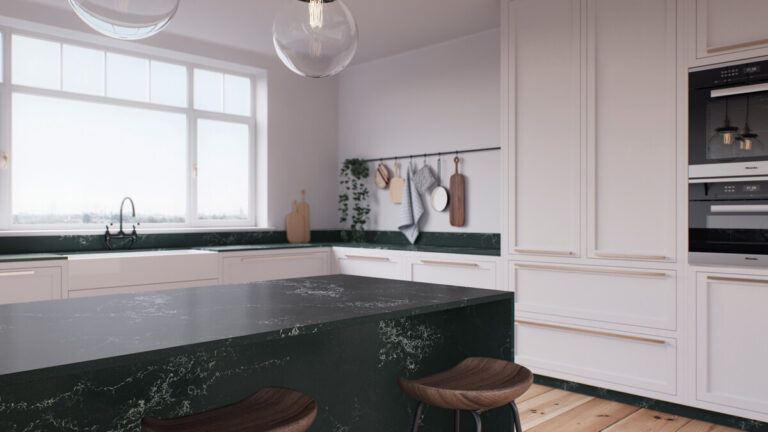 Black Quartz Worktops | Durable & Stylish Surfaces | Caesarstone